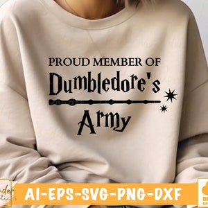 Proud Member of Dumbledore's Army Svg Png Albus - Etsy Australia