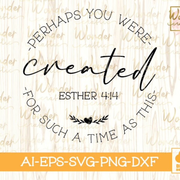 Esther 4 14 Svg - Etsy