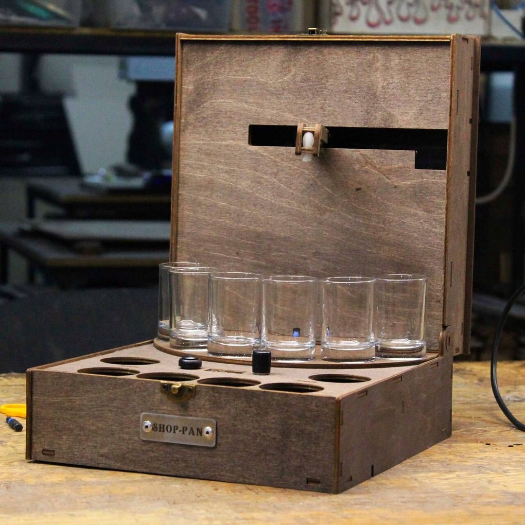 Bar Shot Dispenser / Beverage Dispenser / for Filling Liquids / 6 Shot ...