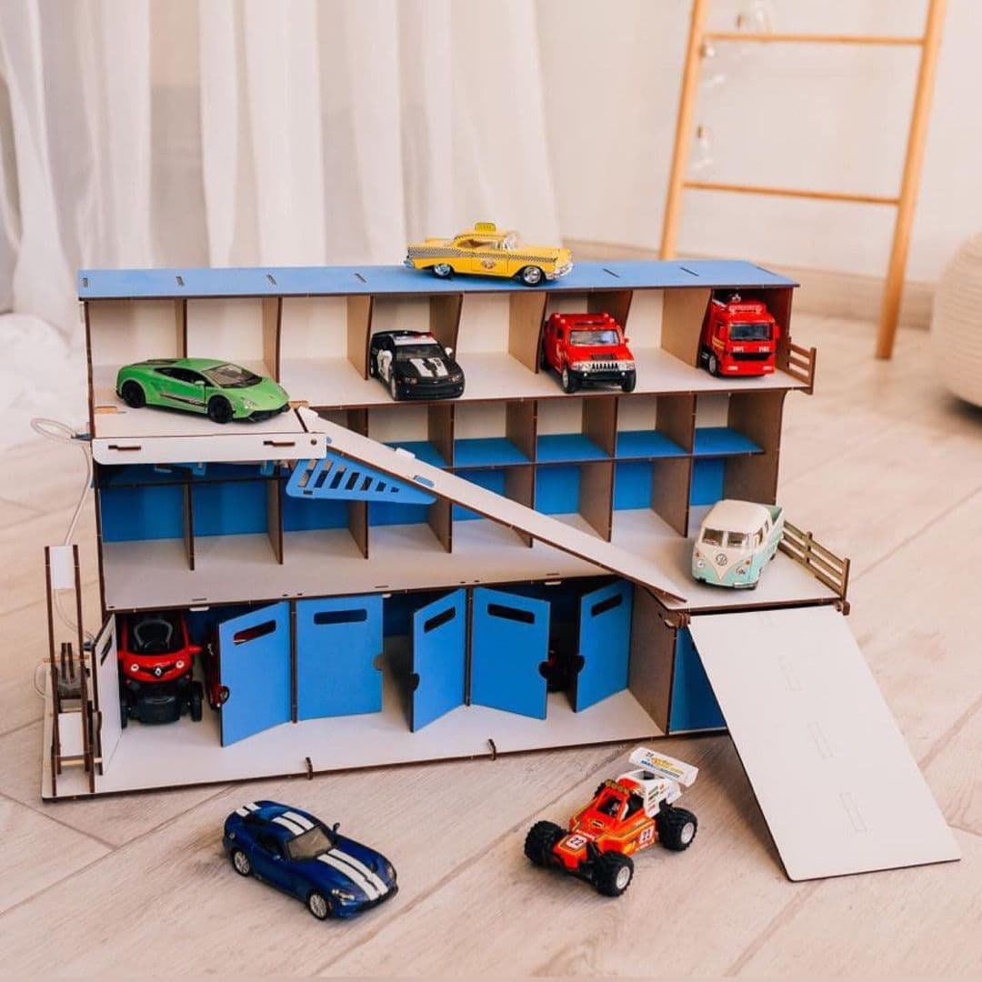 Garage Parking, Parkgarage, Dollhouse Garage, Car Wash, Laser Cutting ...