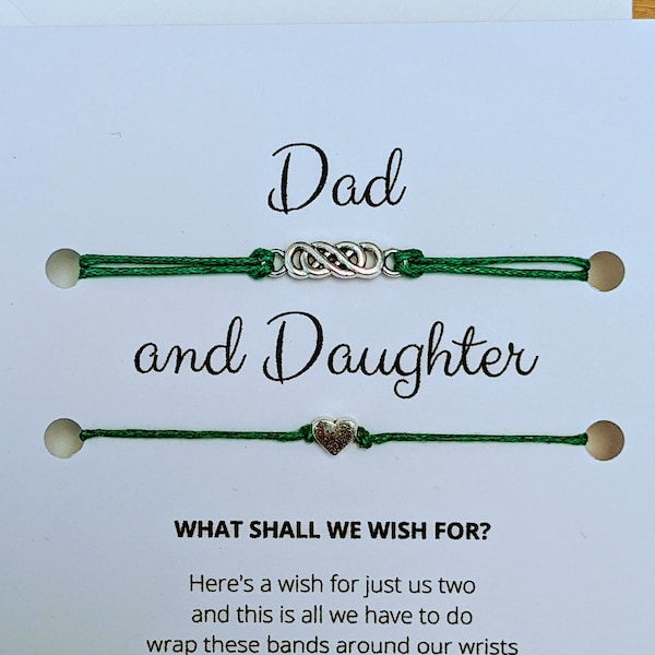 Daughter Dad Bracelet - Etsy