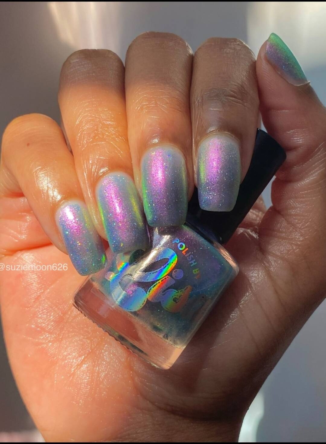Fusion Nail Polish Nails by Lisa Multi-chrome - Etsy