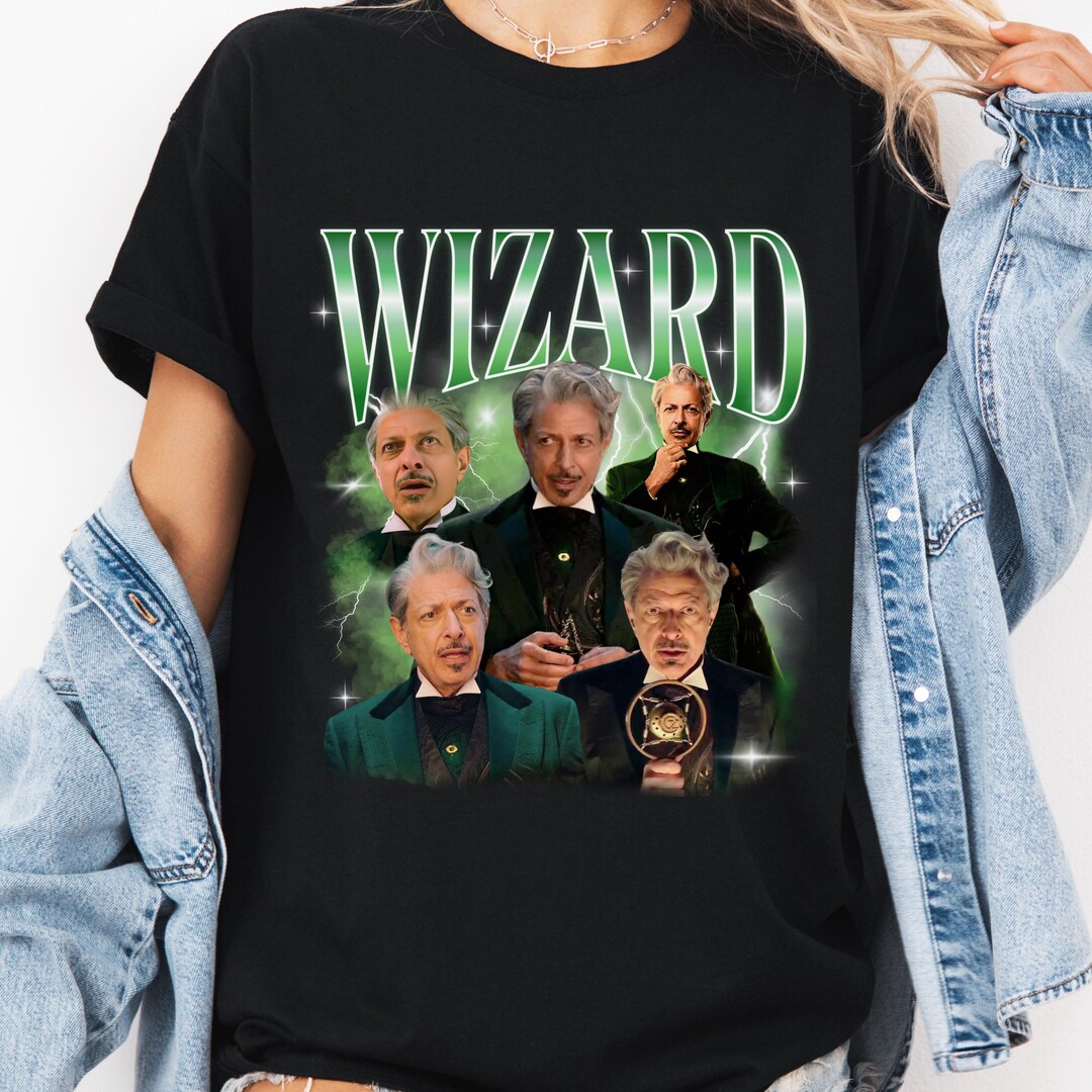 Vintage Wicked Shirt, Wizard Retro Tee, Jeff Goldblum Bootleg, Wicked ...
