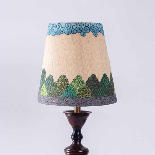 Painted Lamp Shade - Etsy