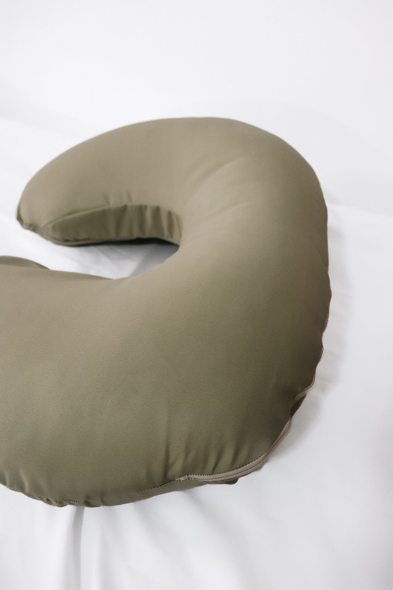 Wipeable Green Nursing Pillow Slip Cover for Breastfeeding Mom Water ...