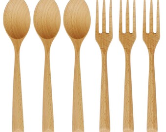 Wood Eating Utensils - Etsy