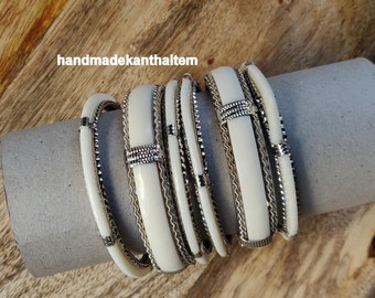Ivory Indian Bangles - Etsy