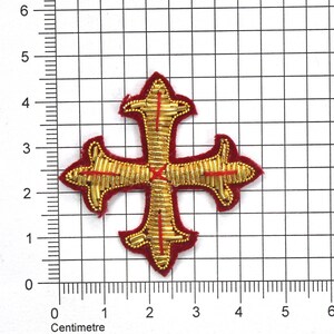Embroidered Crosses Applique for Vestment, Stole, Altar Cover Etc.. - Etsy