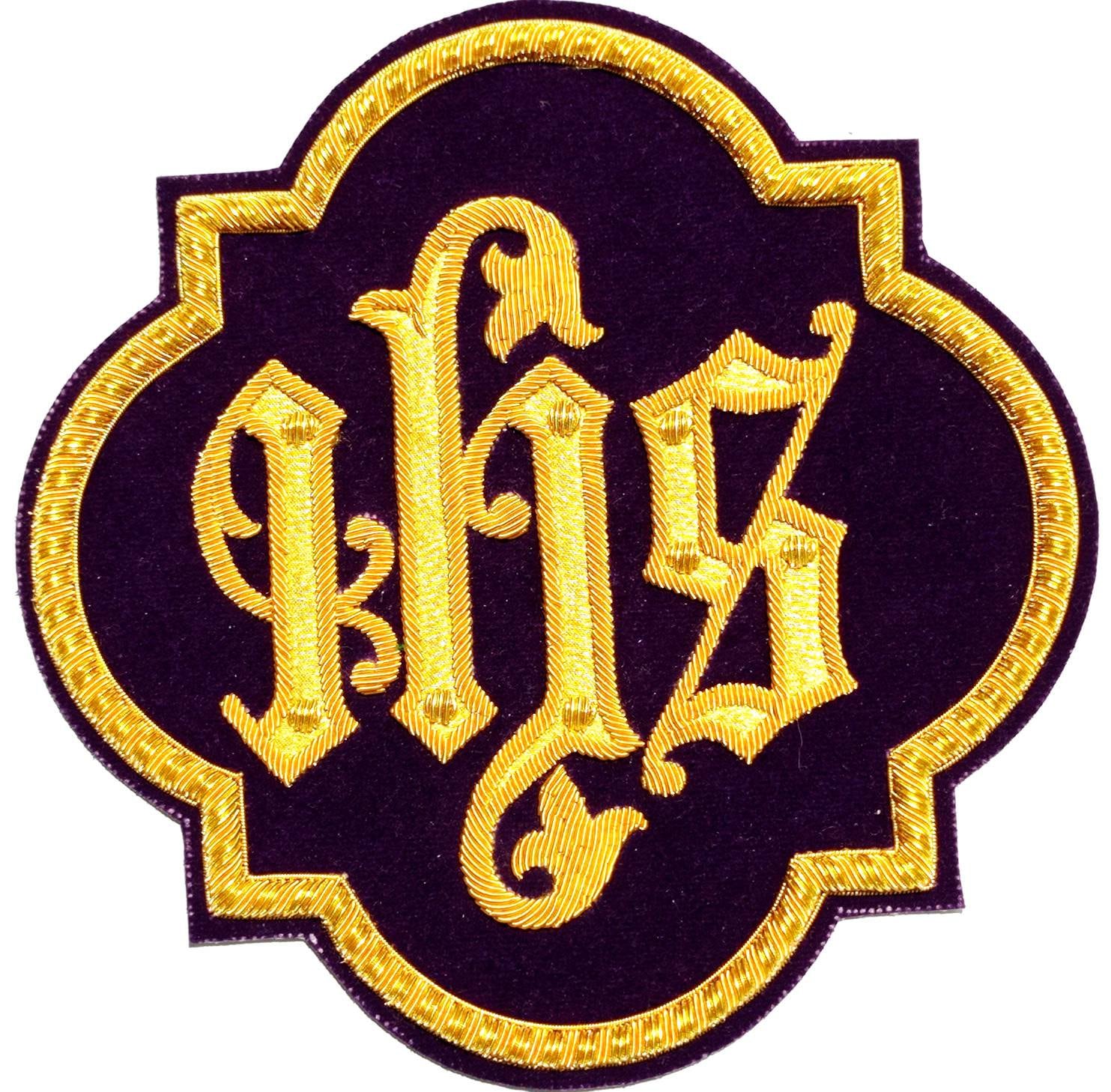 Beautiful Goldwork Liturgical Church Emblem IHS Applique for - Etsy