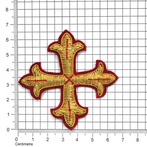 Embroidered Crosses Applique for Vestment, Stole, Altar Cover Etc.. - Etsy
