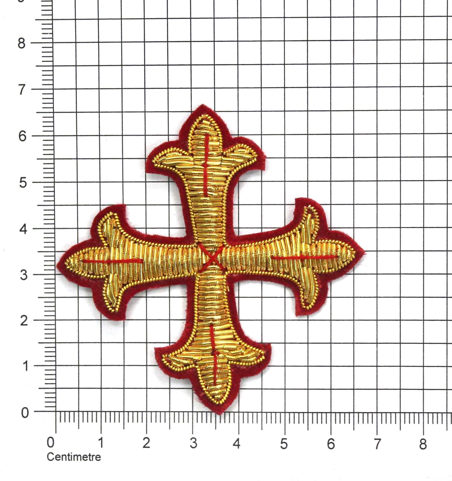 Embroidered Crosses Applique for Vestment, Stole, Altar Cover Etc.. - Etsy