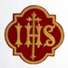 Liturgical Church Emblem IHS Hand-embroidered Sewn on - Etsy