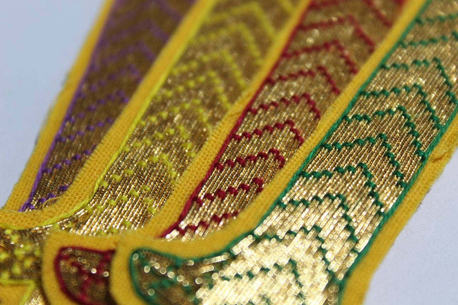 Liturgical Hand Embroidered Gold Cross Applique for Vestment - Etsy