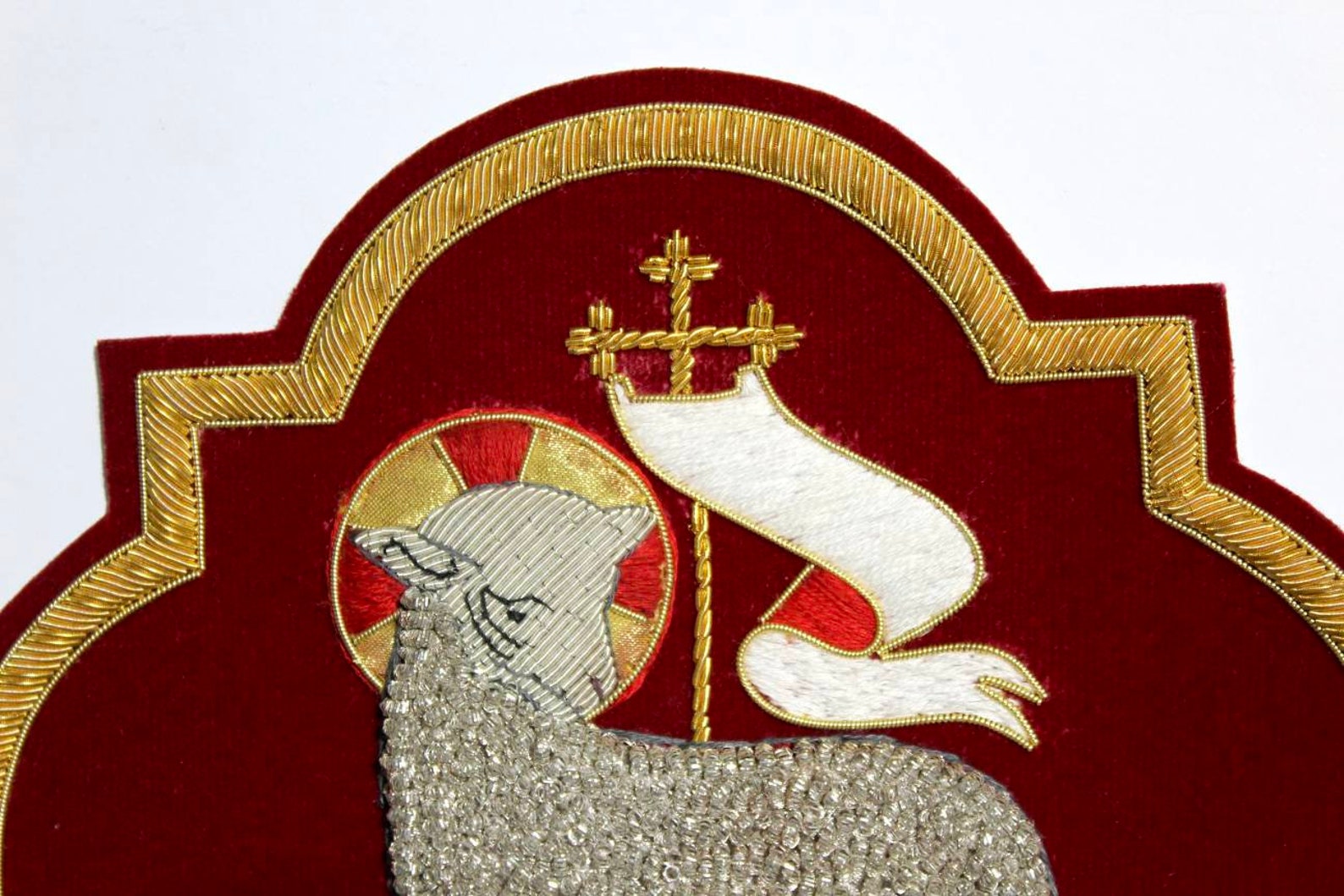 Catholic Church Lamb of God Emblem for Vestment Applique, Agnus Die - Etsy