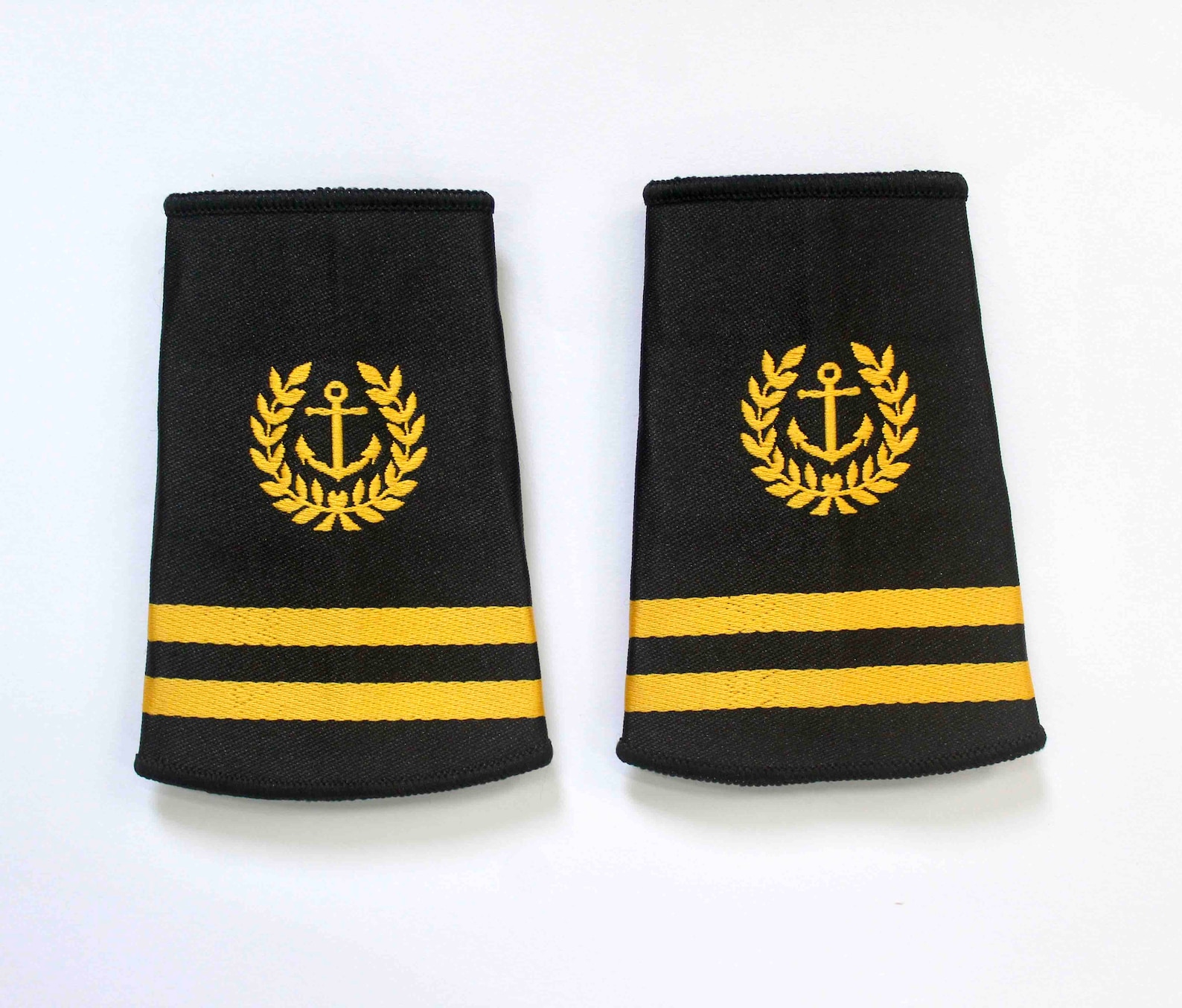 Military Anchor Shoulder Epaulette Board Navy Capt Captain Rank ...