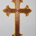 Liturgical Hand Embroidered Gold Cross Applique for Vestment - Etsy