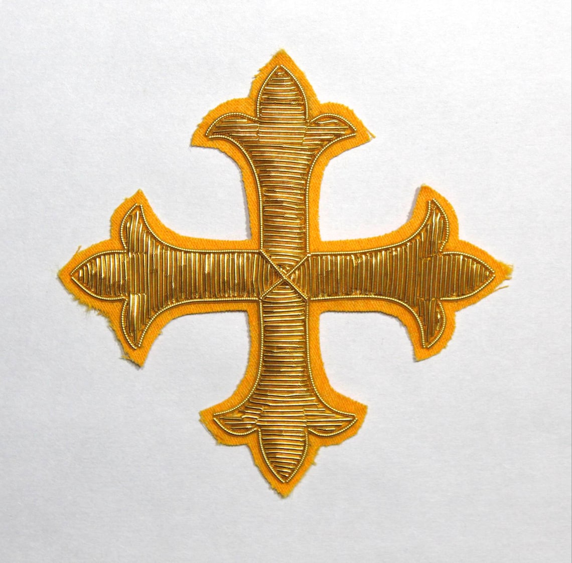 Liturgical Embroidered Small Holy Cross Applique for Vestment - Etsy