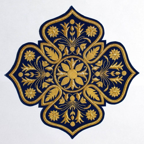 Liturgical Cross Applique. Machine Embroidery. Vestment | Etsy