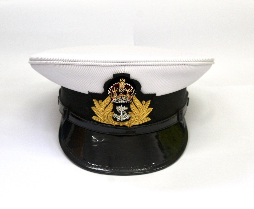 Royal Navy Officers Caps, British Military Navy Fleet - Etsy