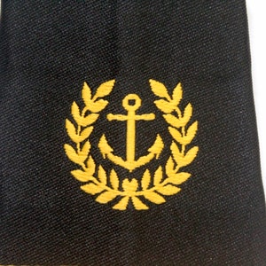 Military Anchor Shoulder Epaulette Board Navy Capt Captain Rank ...