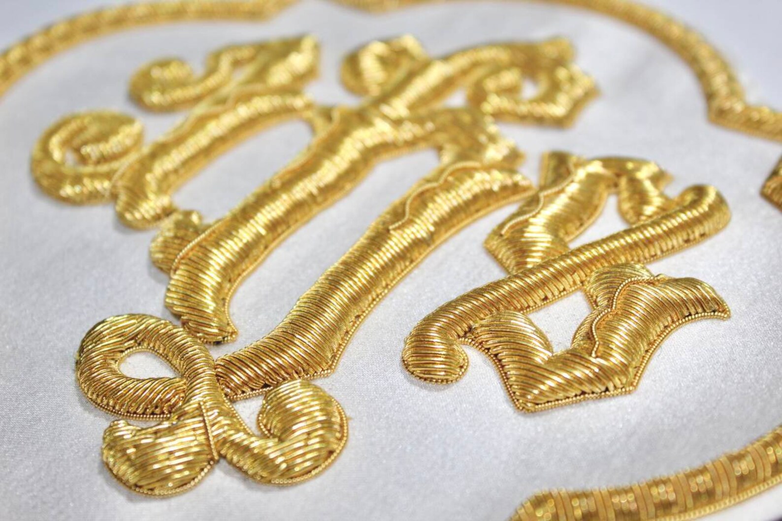 Beautiful Goldwork Liturgical Church Emblem IHS Applique for - Etsy