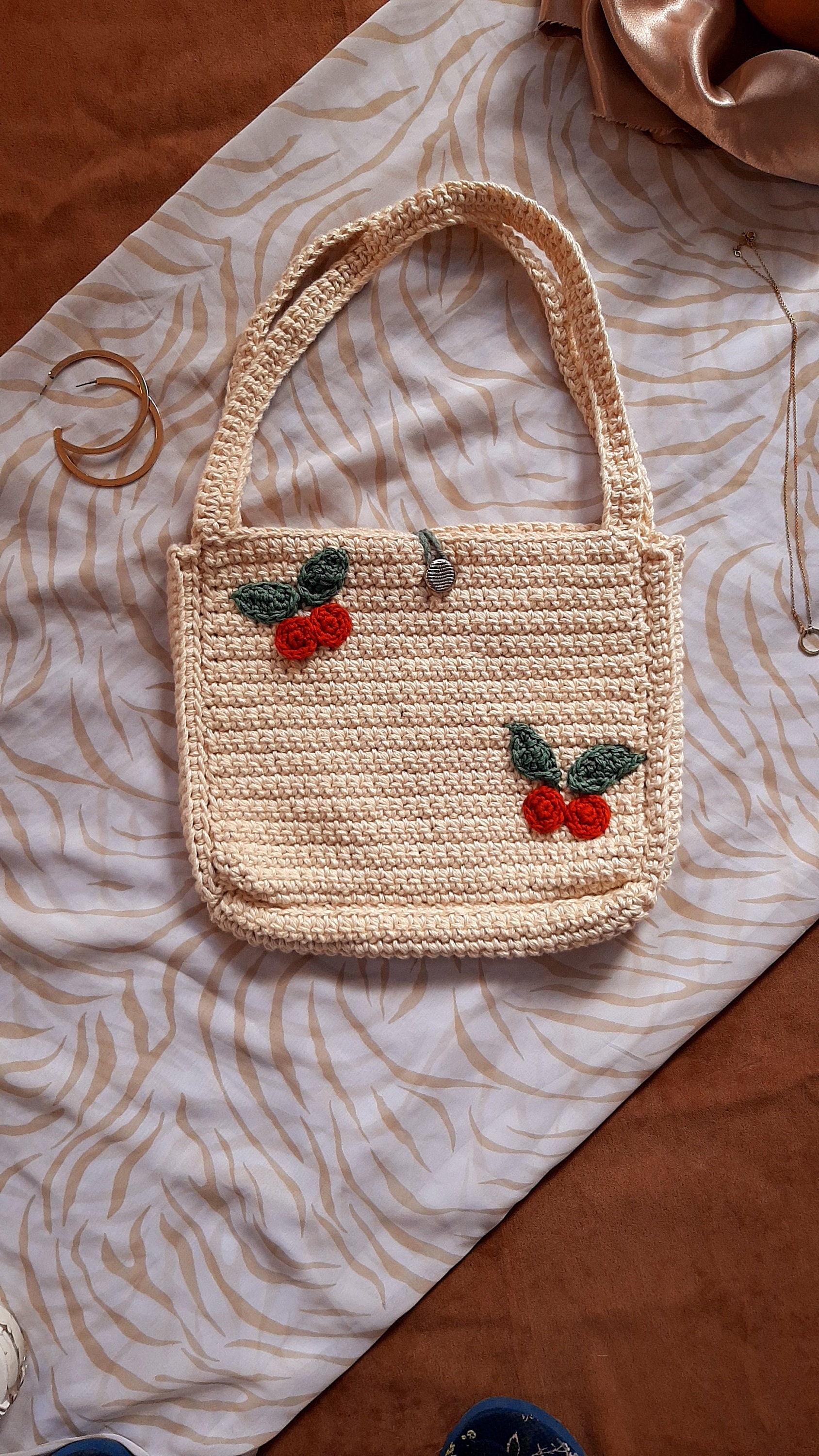 Cherry-sh Yourself Crochet Bag Pattern | Etsy