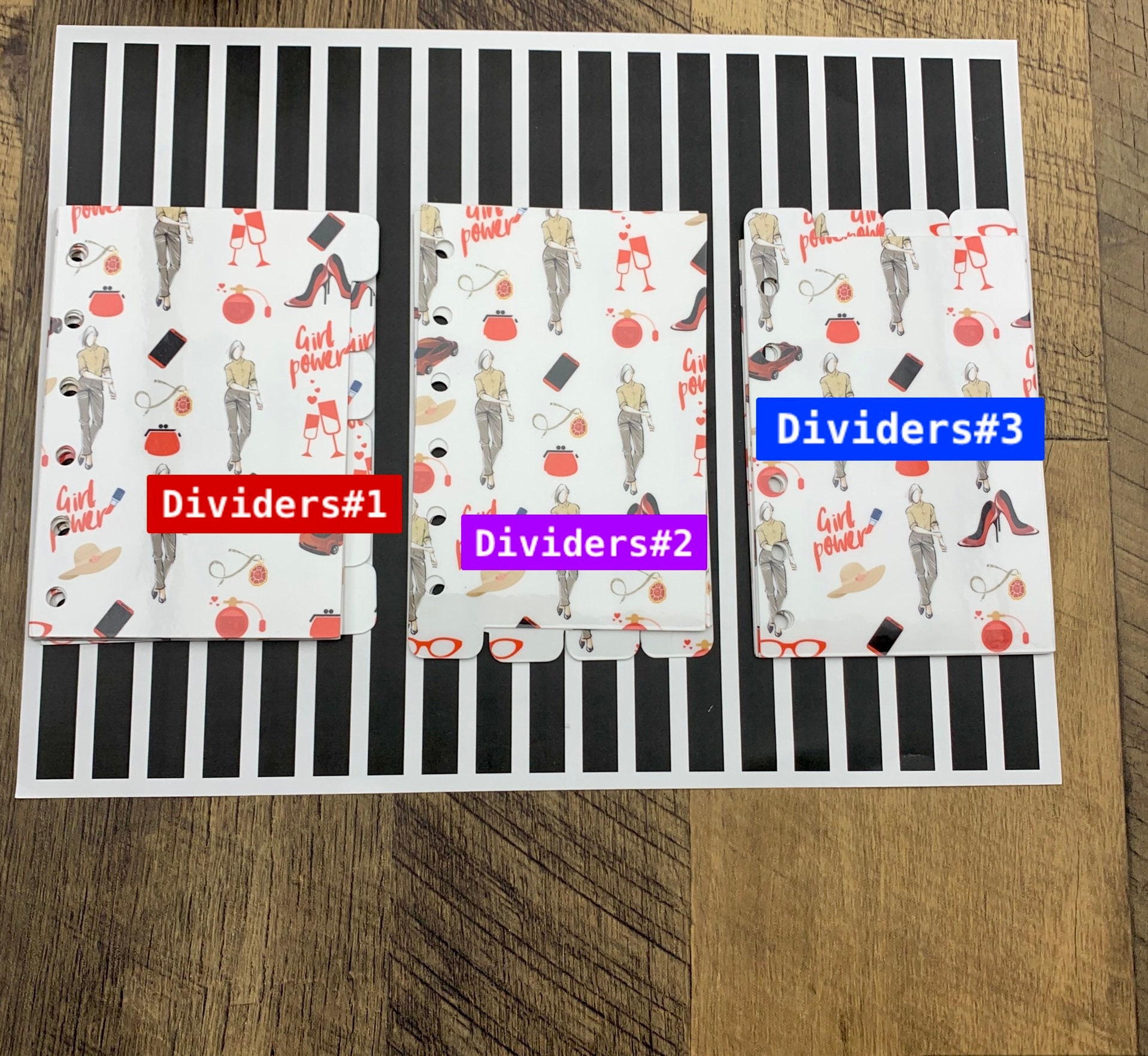 6 Sided Tab Pocket Size Planner Dividers A7 Tabbed 6 Ring Planner 6 Sided Tab Pocket Size Planner Dividers A7 Tabbed 6 Ring Planner