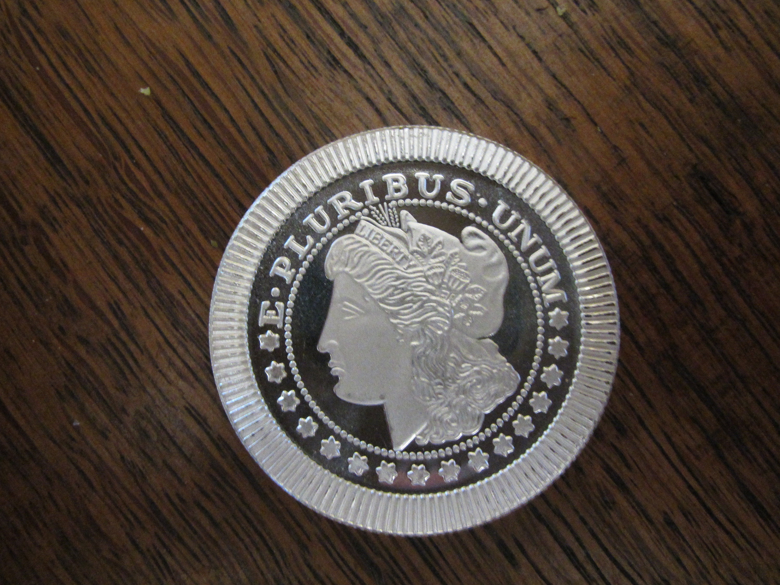 Stackable Morgan Silver Bullion Round .999 fine 1 Try Ounce - Etsy.de