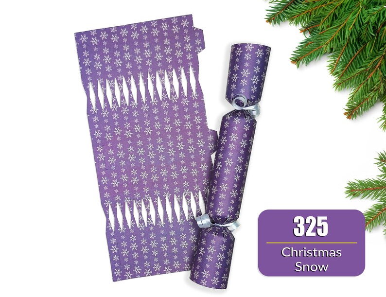 6 Eco Friendly Christmas Crackers W/ Snaps. Fill Your Own DIY Christmas ...