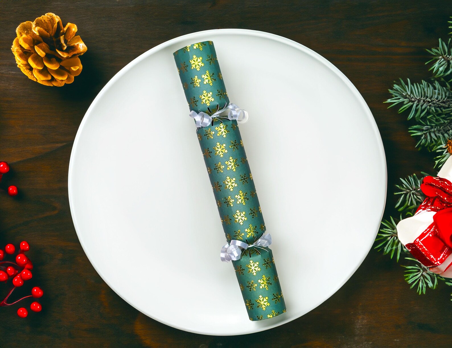 6 Eco Friendly Christmas Crackers W/ Snaps. Fill Your Own DIY Christmas ...