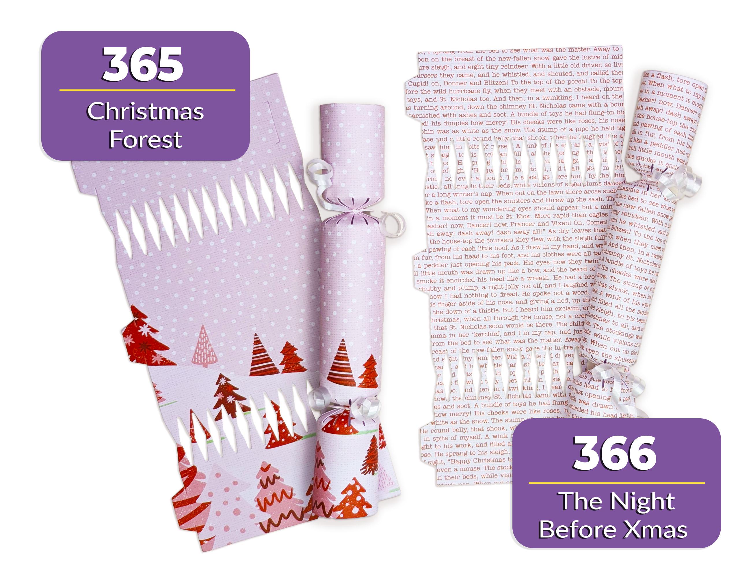 6 Traditional Christmas Crackers W/ Snaps. Fill Your Own DIY British ...
