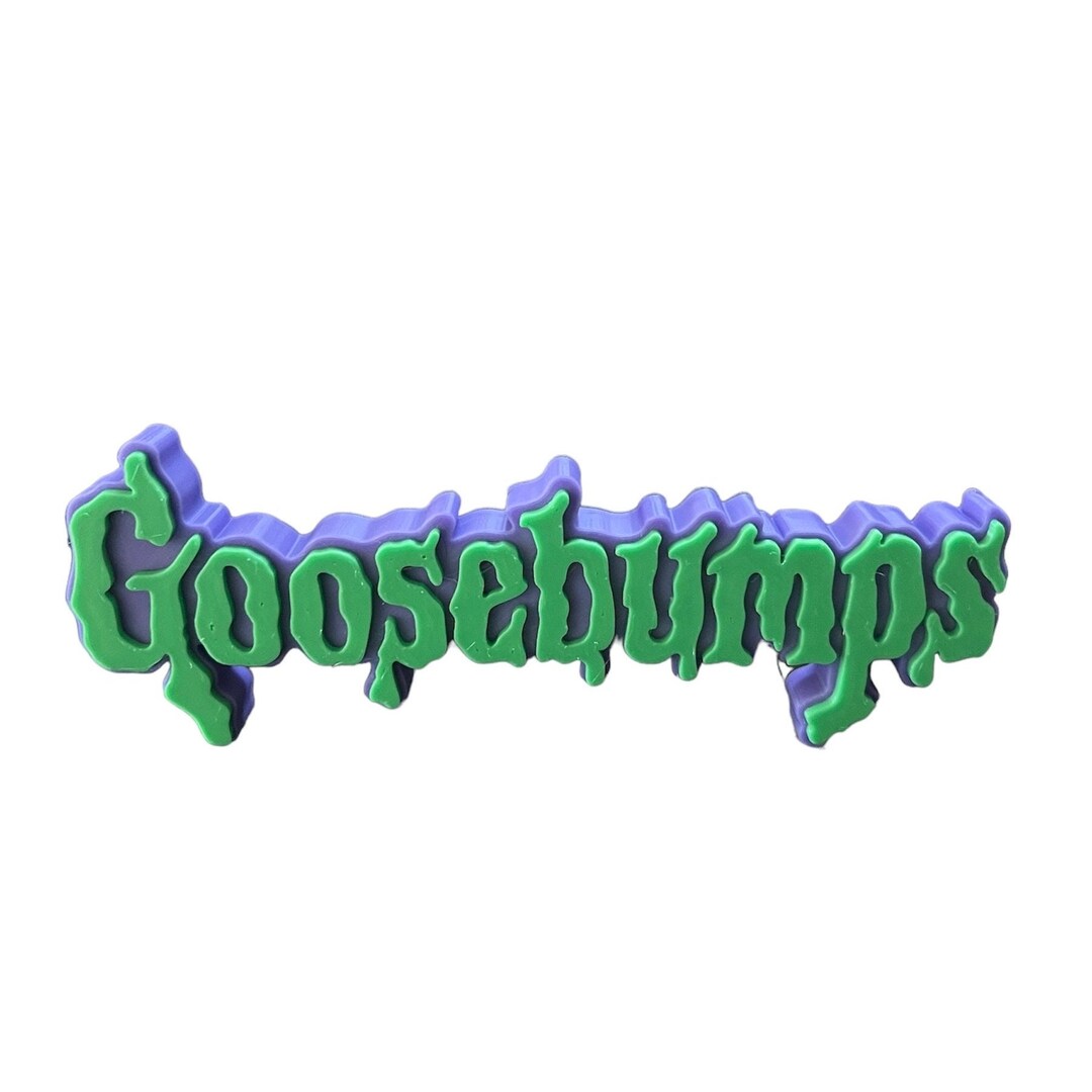 Goosebumps Sign Goosebumps Logo horror TV Show Logo Detolf Shelf Horror ...