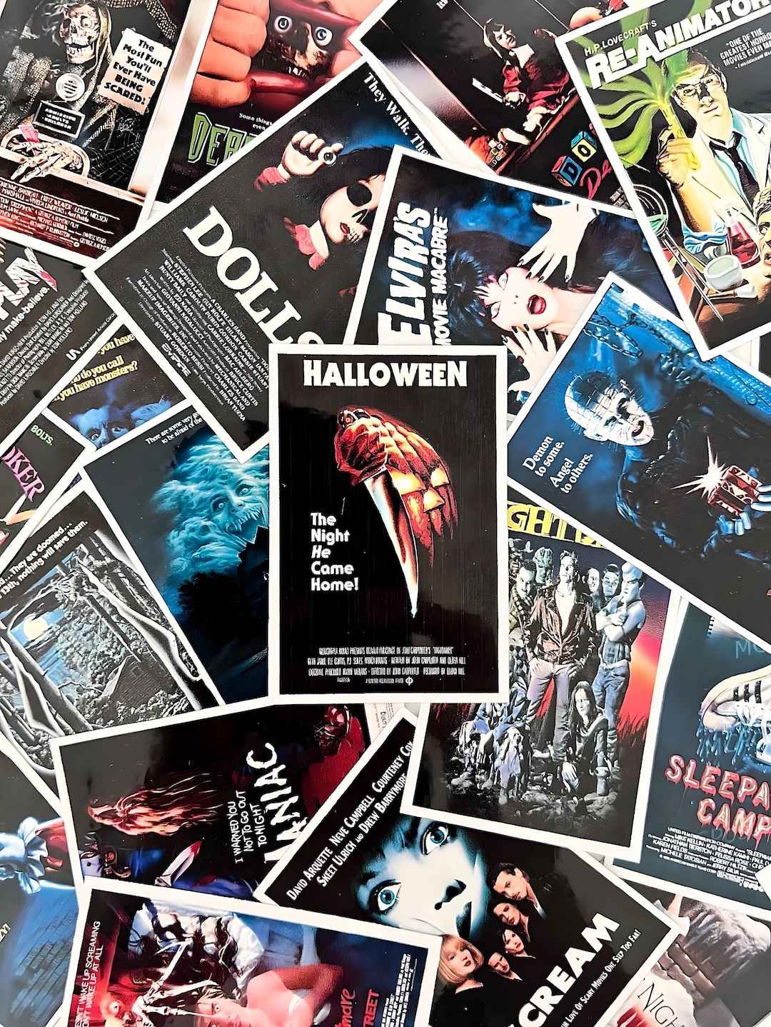 Horror Movie Poster Stickers | 2”x3” Movie Poster Stickers | High ...
