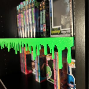 Slime Drip Bookshelf Decor | Blood Drip Bookshelf Decor | 3D Printed ...