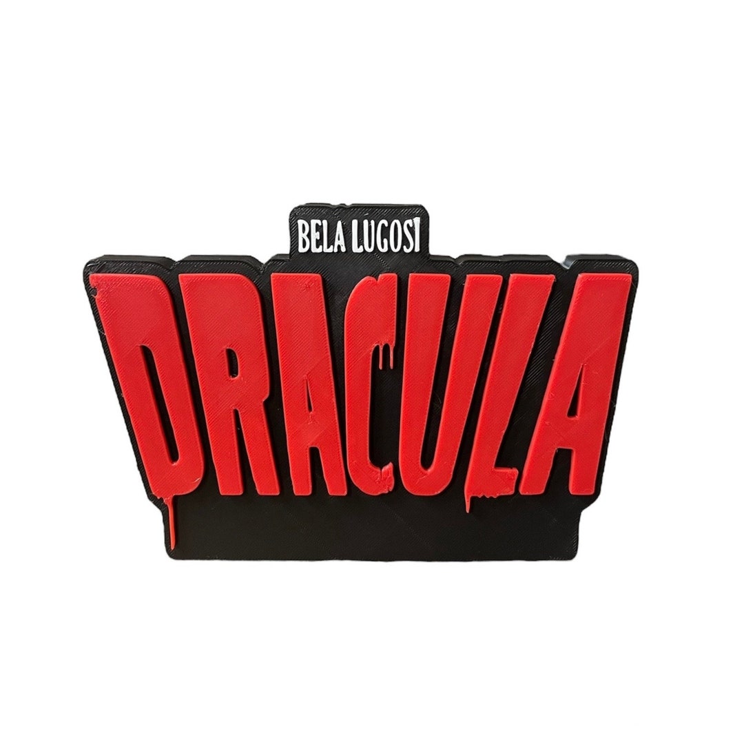 Bela Lugosi Dracula Sign Horror Movie Logo Monster Horror Bust Movie ...