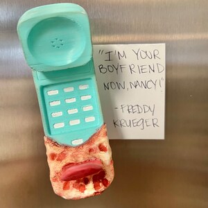 Freddy Tongue Phone Magnet | A Nightmare on Elm Street Magnet | Freddy ...