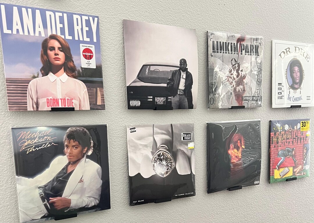 Vinyl Record Display Shelf | Vinyl Record Floating Shelf | Vinyl Record ...