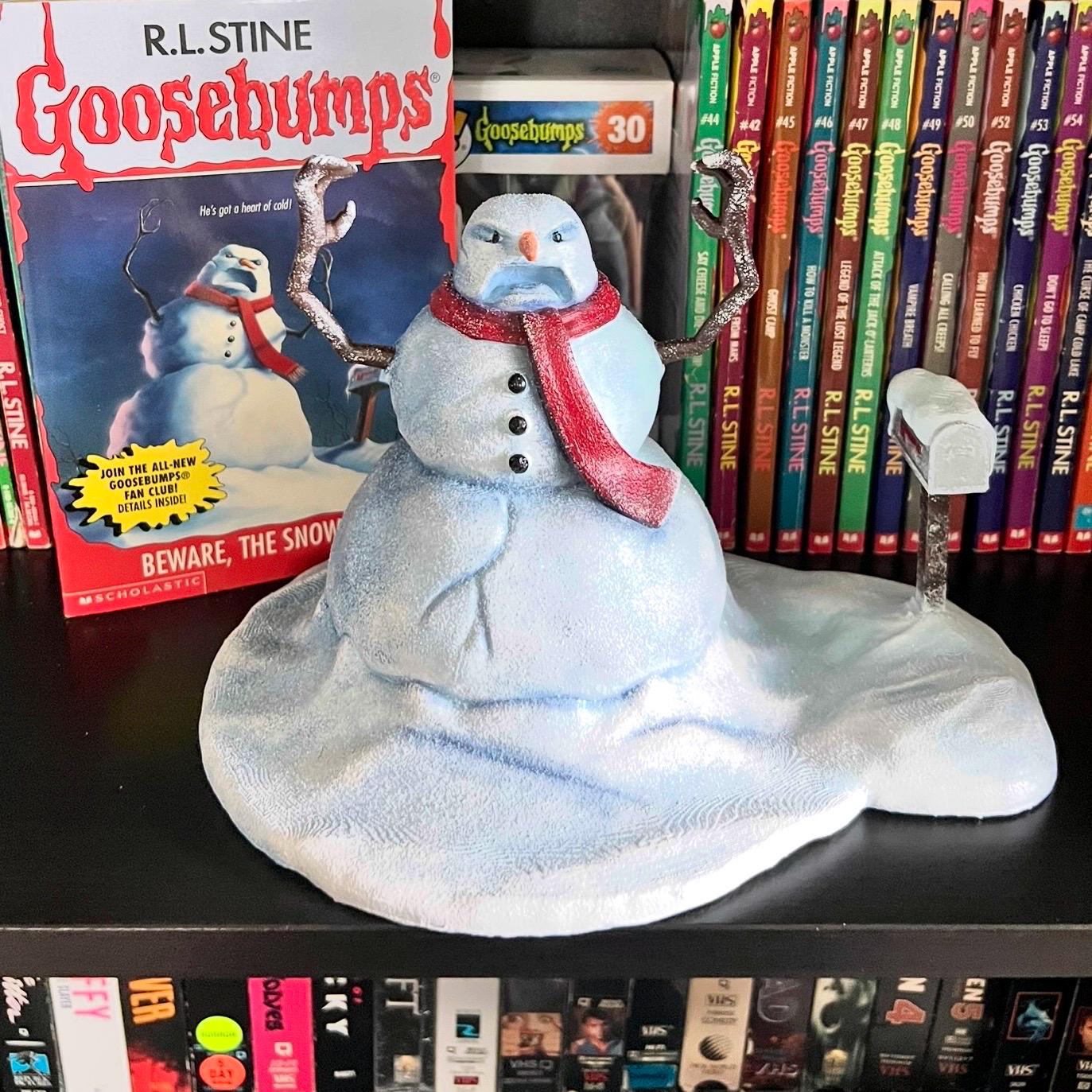Beware, the Snowman Goosebumps Figure | Goosebumps Collectibles | 3D ...