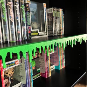 Slime Drip Bookshelf Decor | Blood Drip Bookshelf Decor | 3D Printed ...