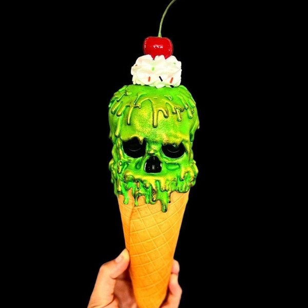Halloween Ice Cream Cone - Etsy