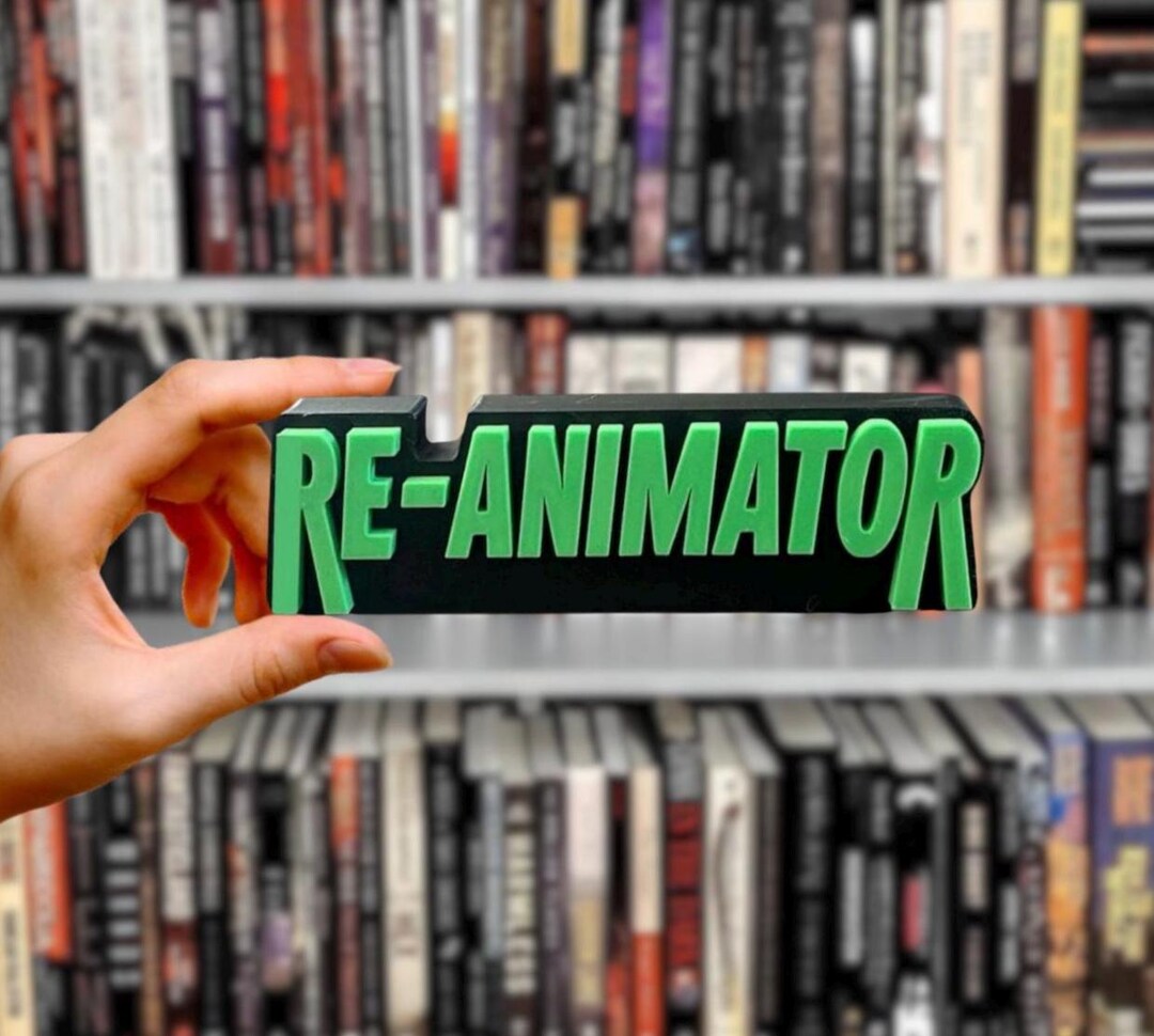Re-animator Sign | Re-animator Logo |H.P Lovecraft | Horror Movie Logo ...