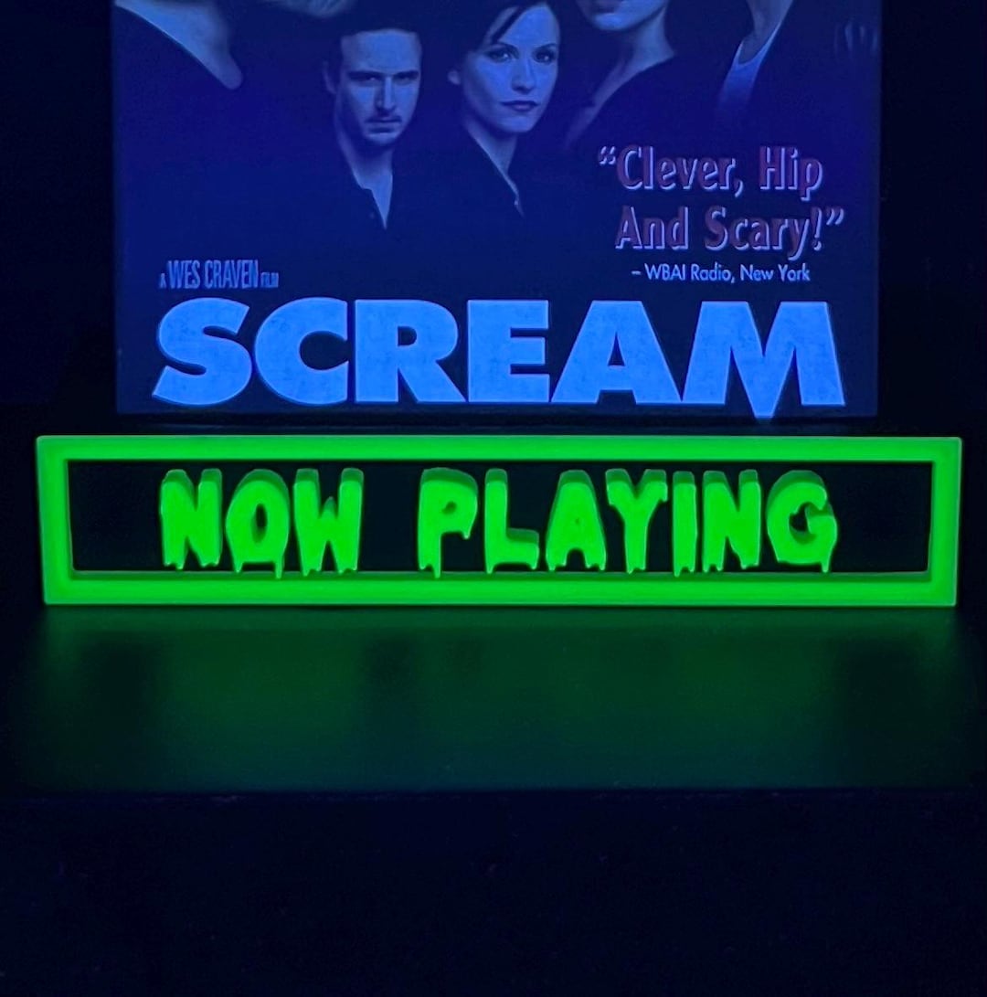 Now Playing VHS Stand | VHS Display Stand | Black Light Vhs Display ...