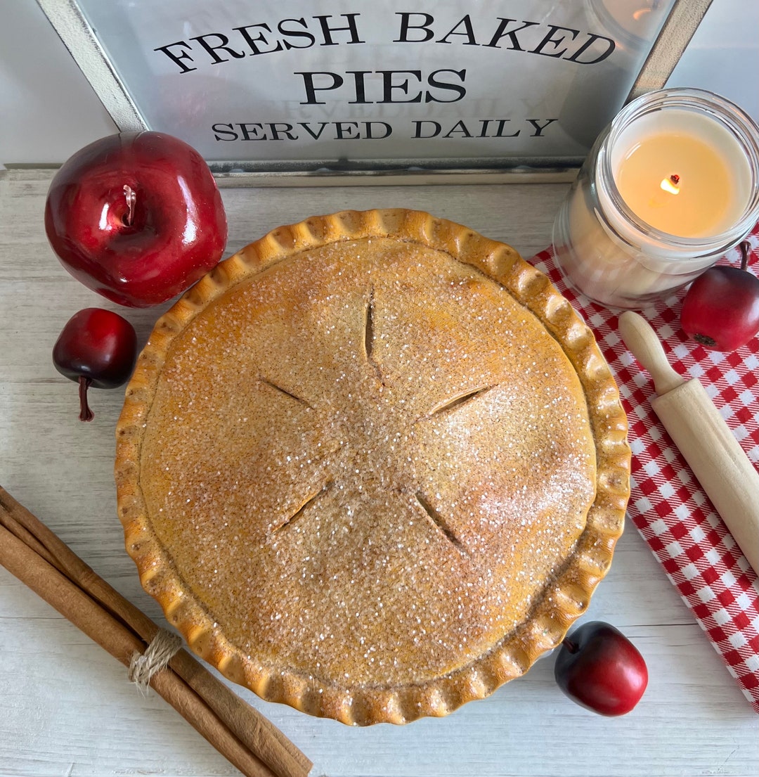 Fake Apple Pie Faux 9 Apple Pie Fake Pie Display Fake - Etsy