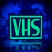 VHS 3D Printed Sign Retro VHS Display Sign Blacklight Vhs Stand Vhs ...