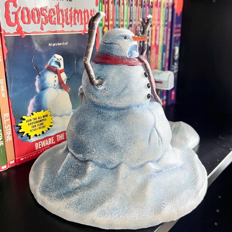 Beware, the Snowman Goosebumps Figure | Goosebumps Collectibles | 3D ...