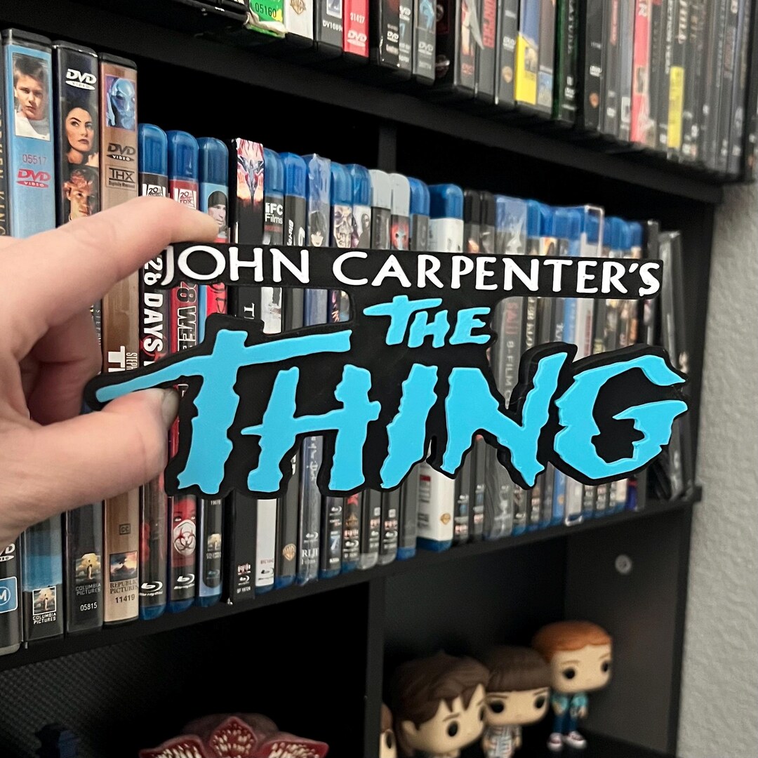 John Carpenter’s the Thing Sign | the Thing Logo | Horror Movie Logo ...