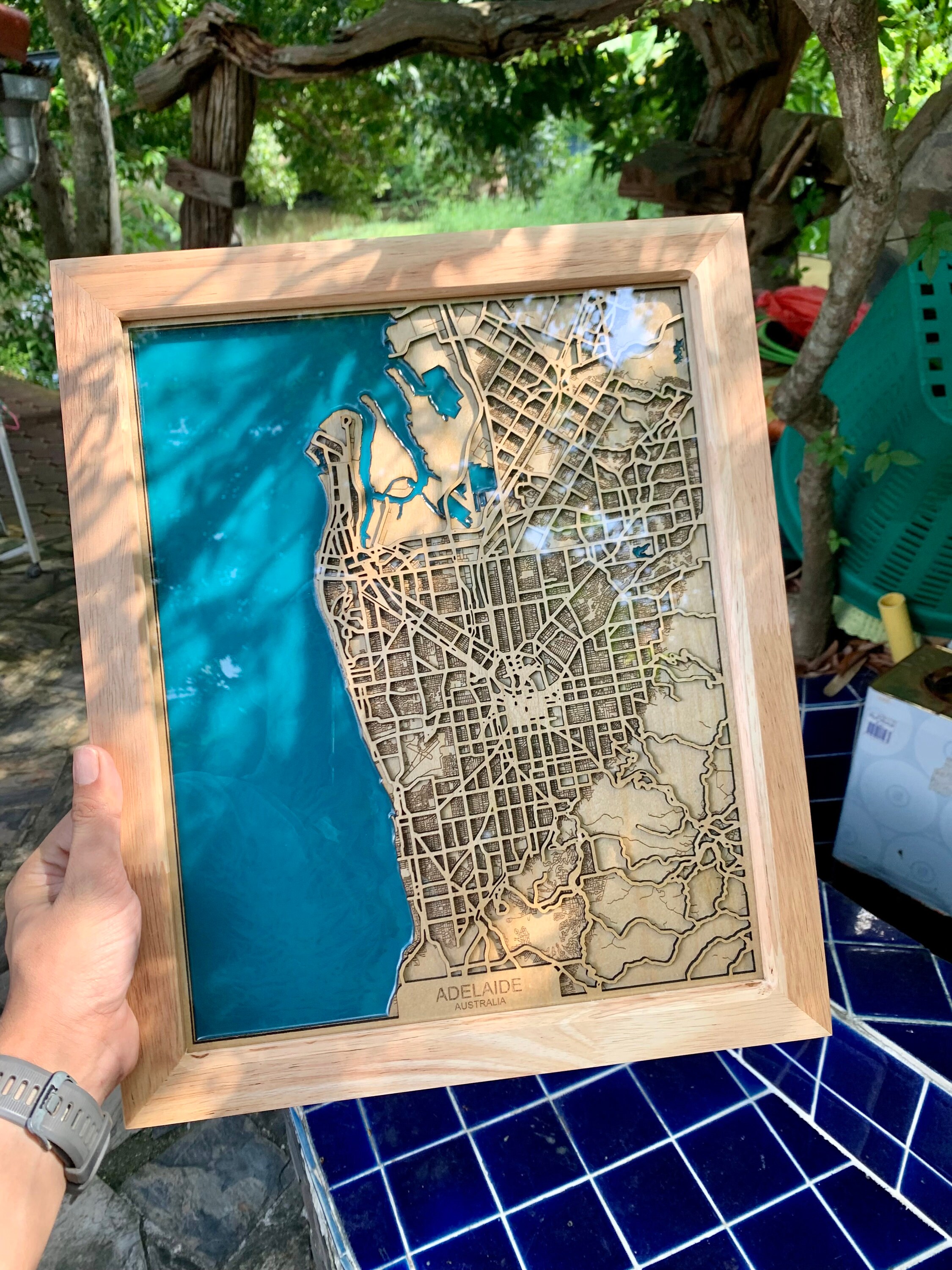 City Map, Custom Wood City Map Any City You Want and Free Shipping - Etsy