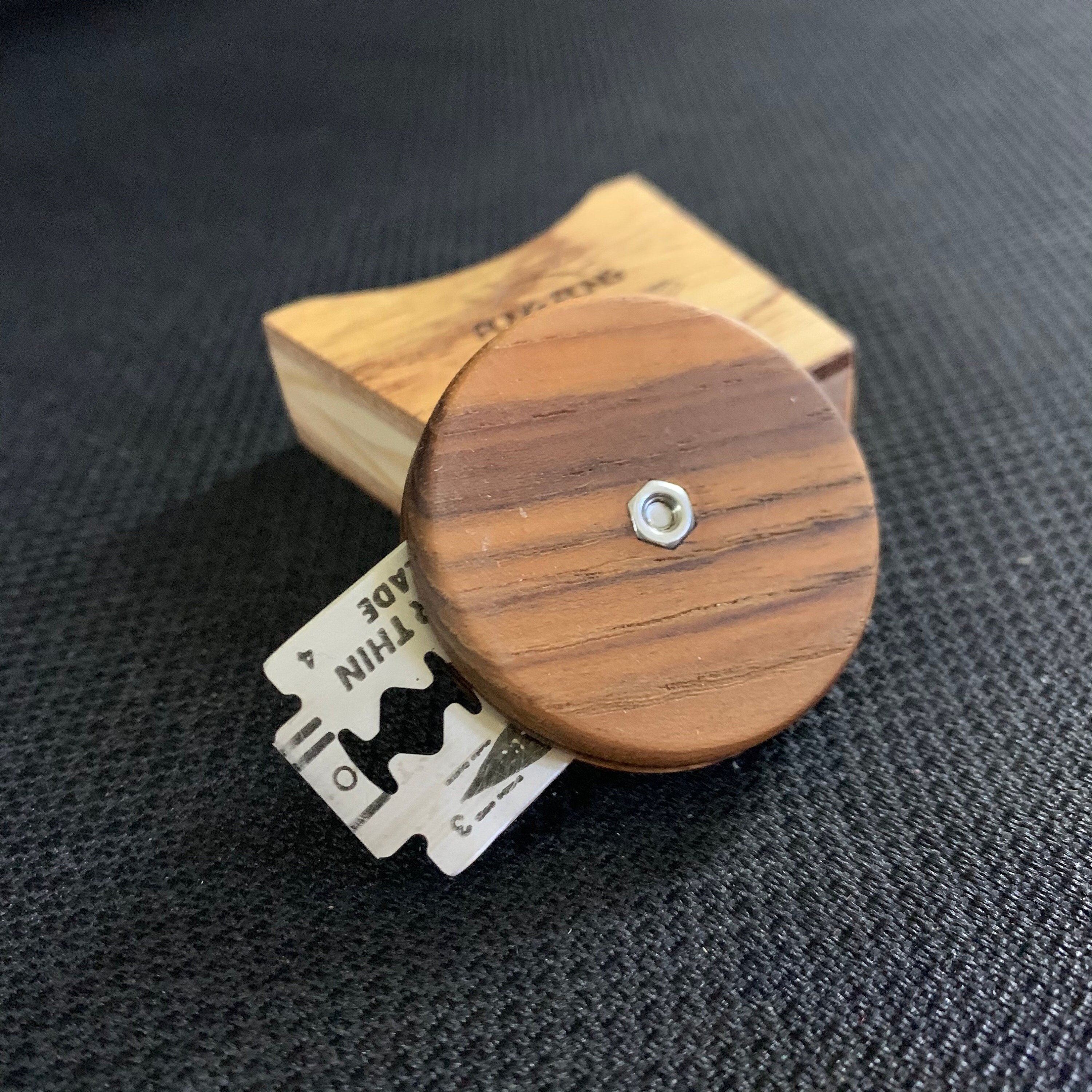 Bread Lame Ufo Design and Custom Name Engrave With Wood Stand by Pung ...