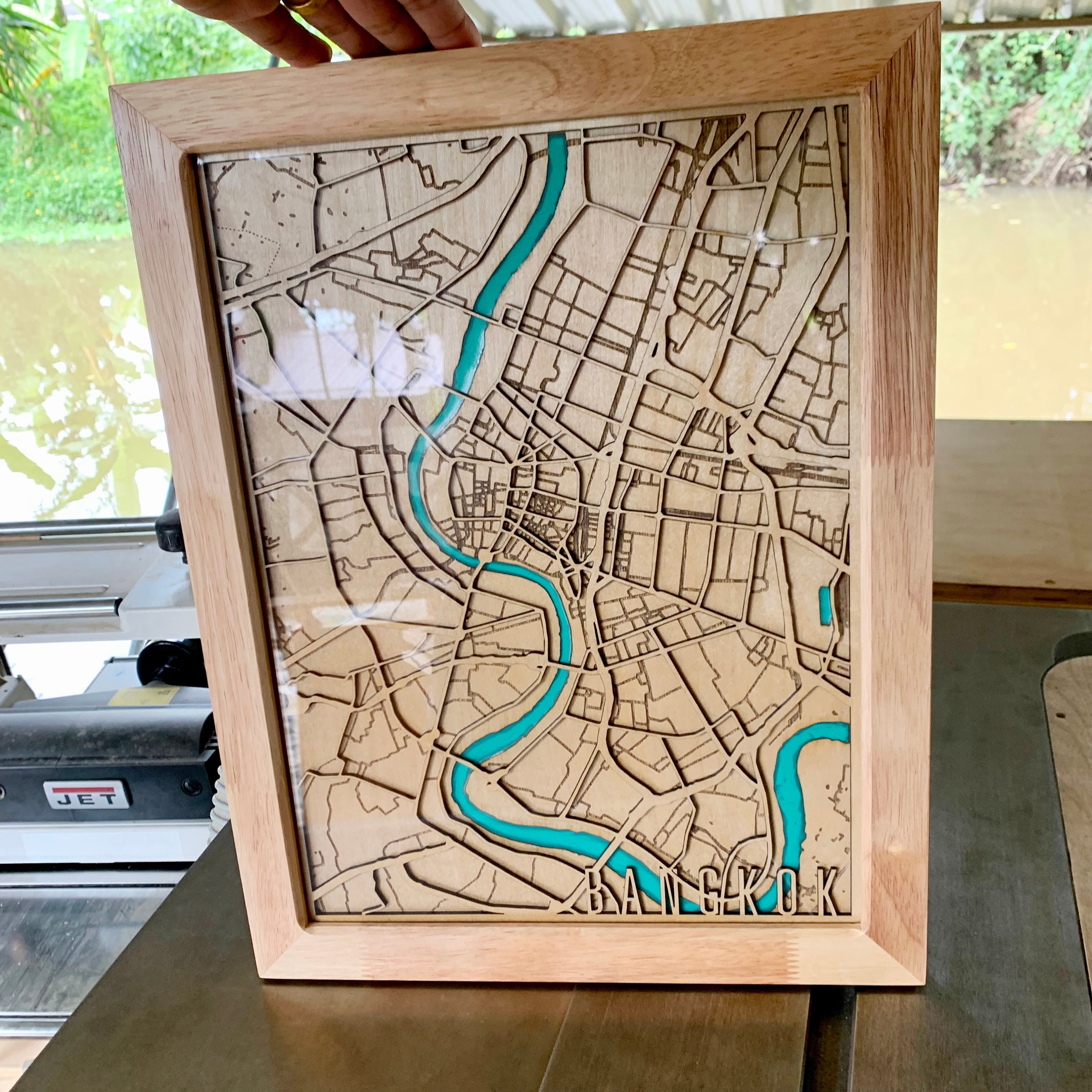City Map, Custom Wood City Map Any City You Want and Free Shipping - Etsy