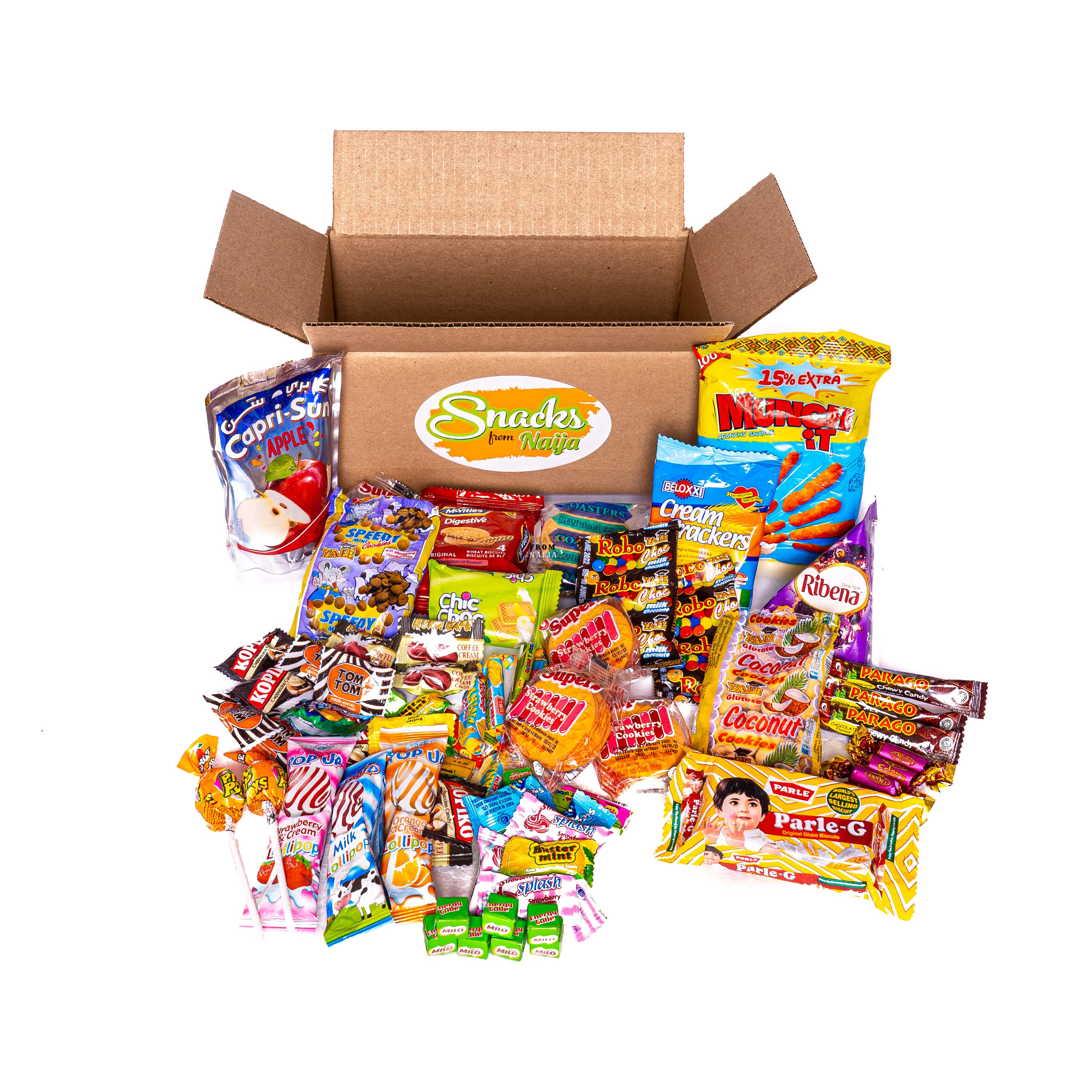 SFN Classic Naija Snacks Box Gift Hamper Personalized Message to ...